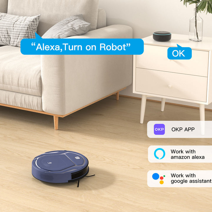 OKP K2 Robot Vacuum Cleaner - Tailored for Pets, 1800mAh – OKP LIFE
