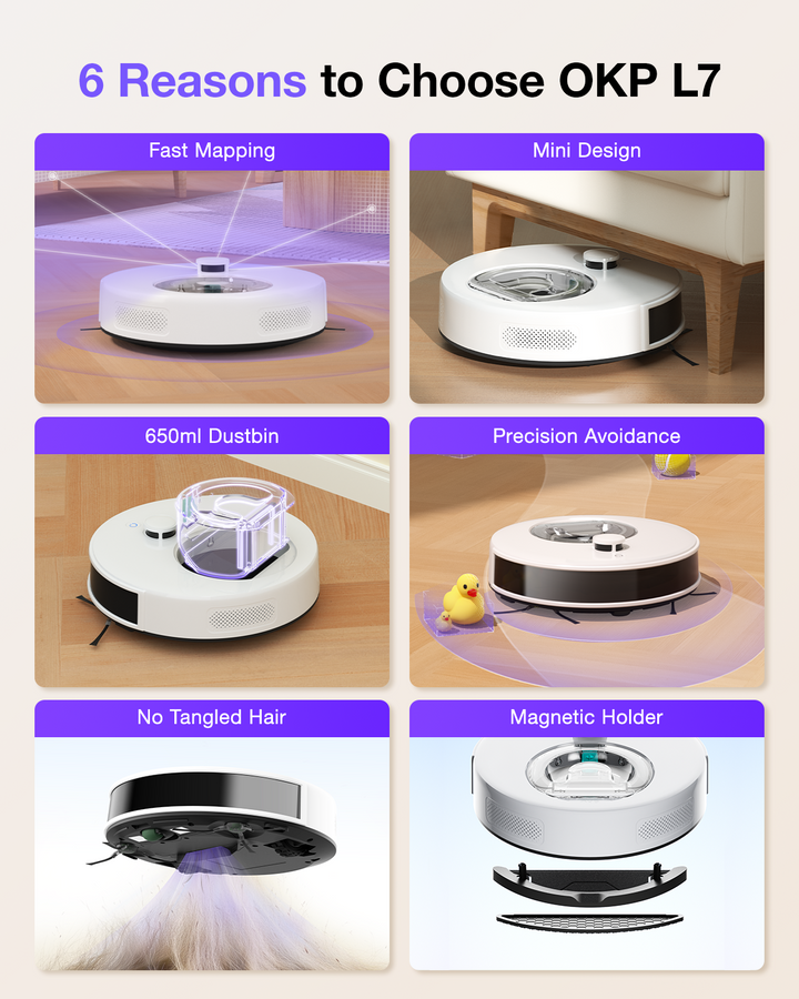 OKP L7 Robot Vacuum Cleaner – OKP LIFE