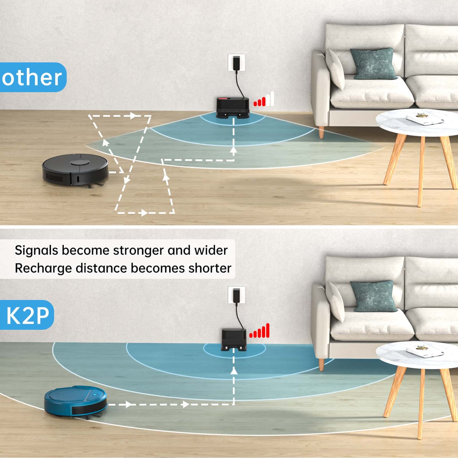 OKP K2P Robot Vacuum Cleaner – OKP LIFE