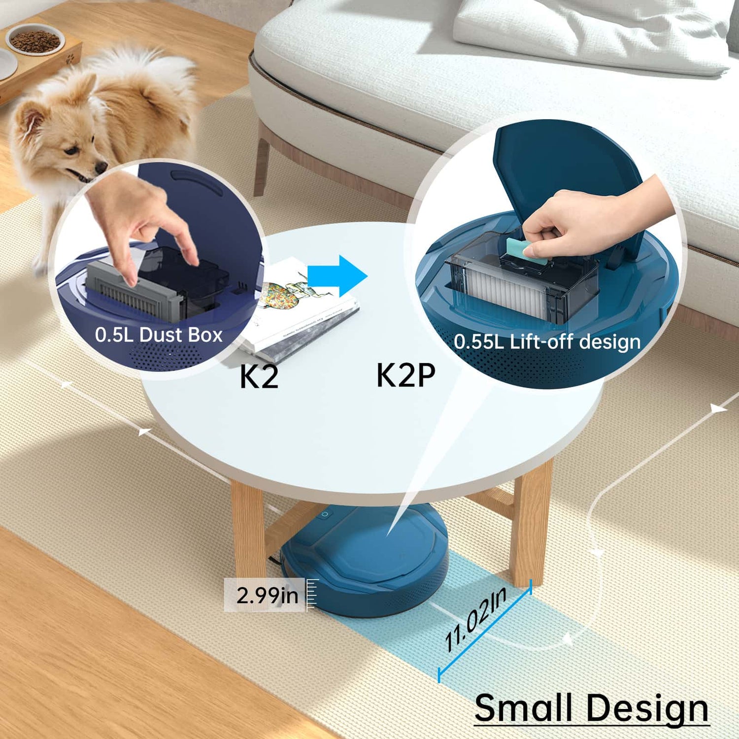 OKP K2P Robot Vacuum Cleaner – OKP LIFE